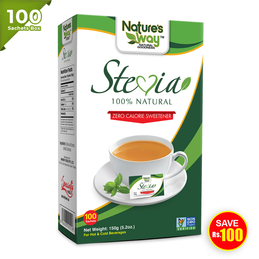 Stevia Sachets Box – Nature's Way - Natural Goodness